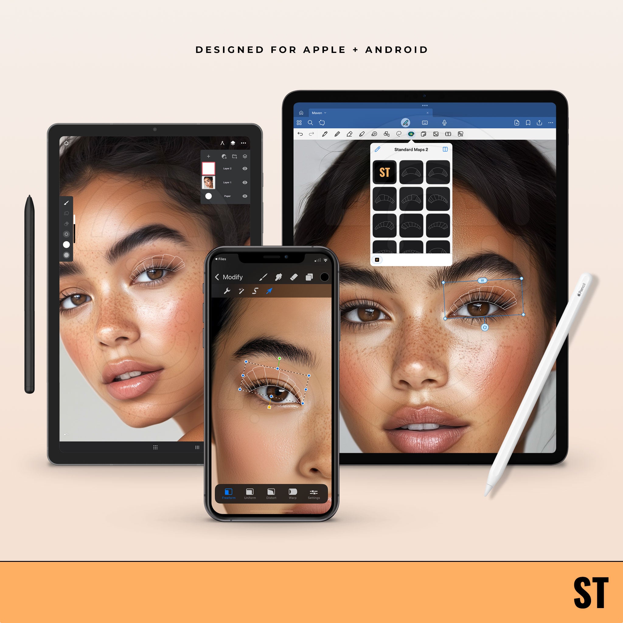 Standard Maps - Digital Lash Maps – Maven Artistry