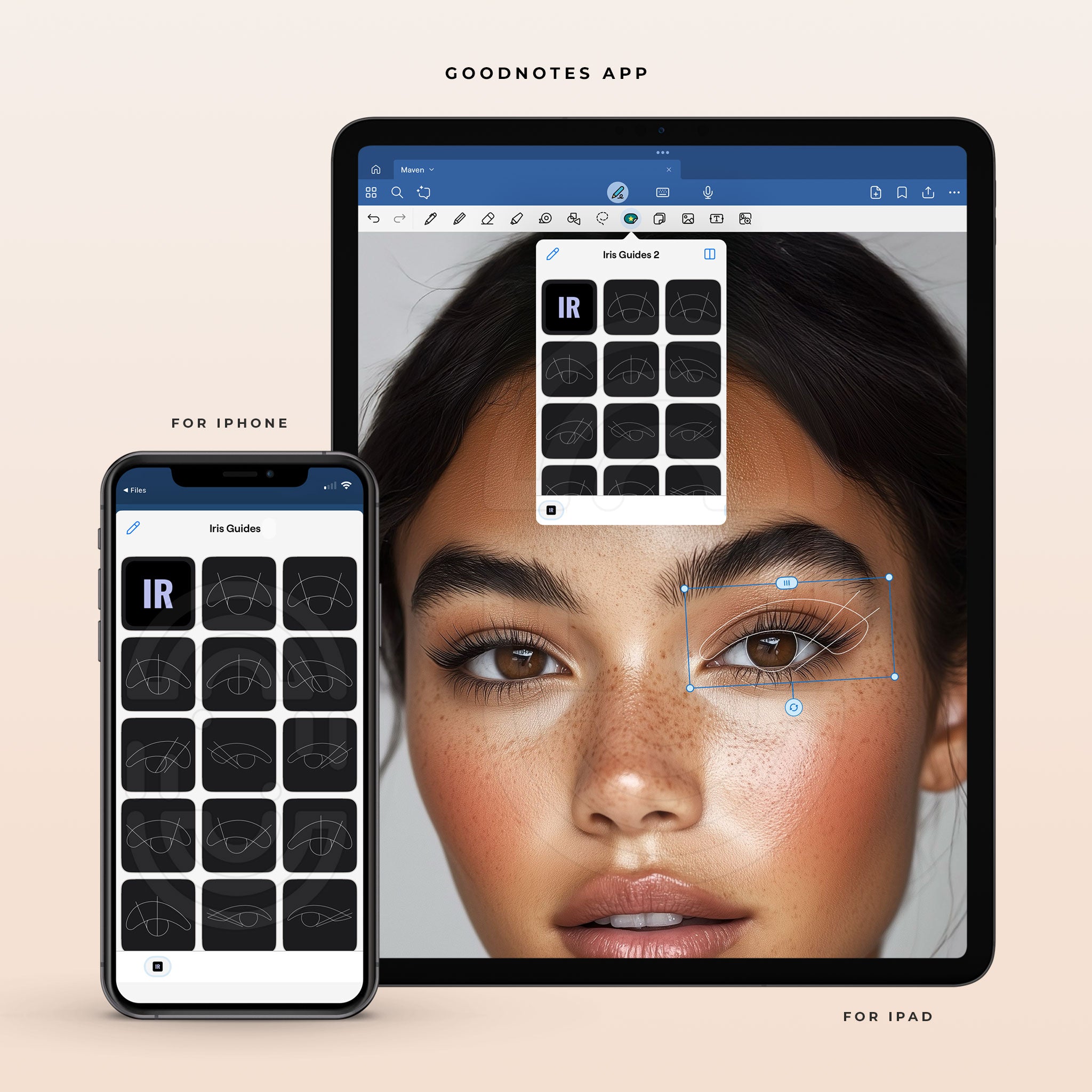 Iris Guides - Digital Lash Maps – Maven Artistry