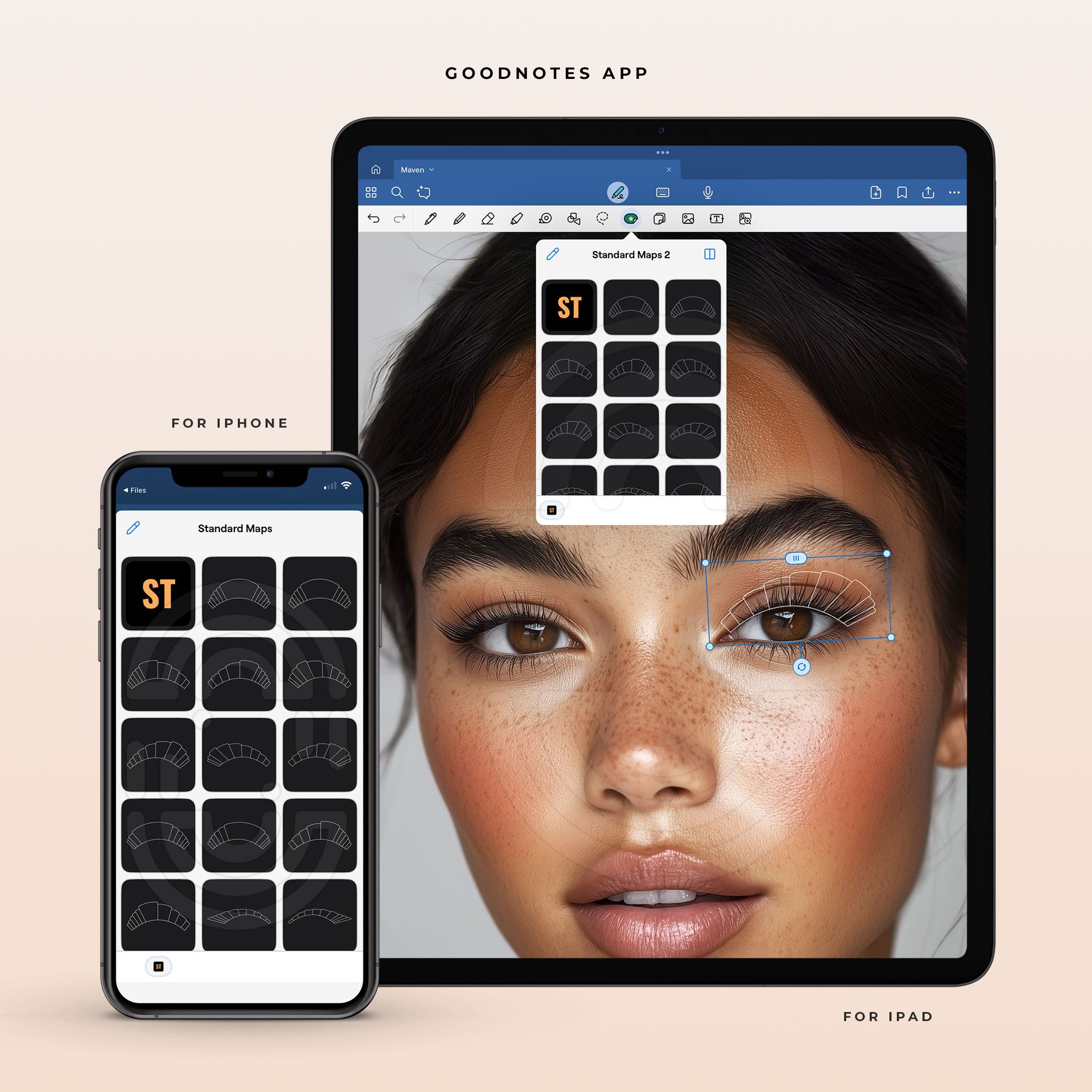 Standard Maps - Digital Lash Maps – Maven Artistry