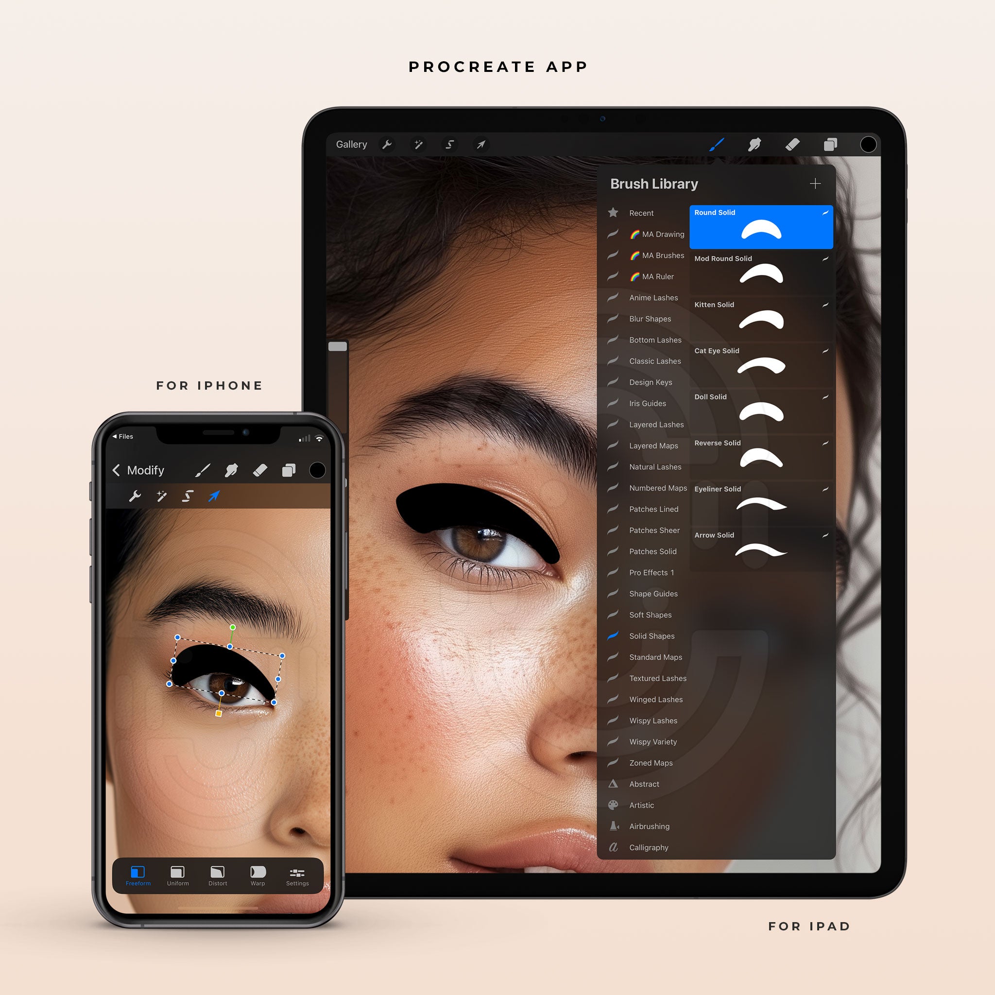 Solid Shapes - Digital Lash Maps – Maven Artistry