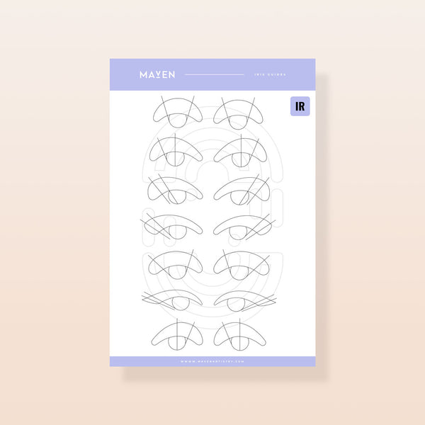 Iris Guides - Digital Lash Maps – Maven Artistry