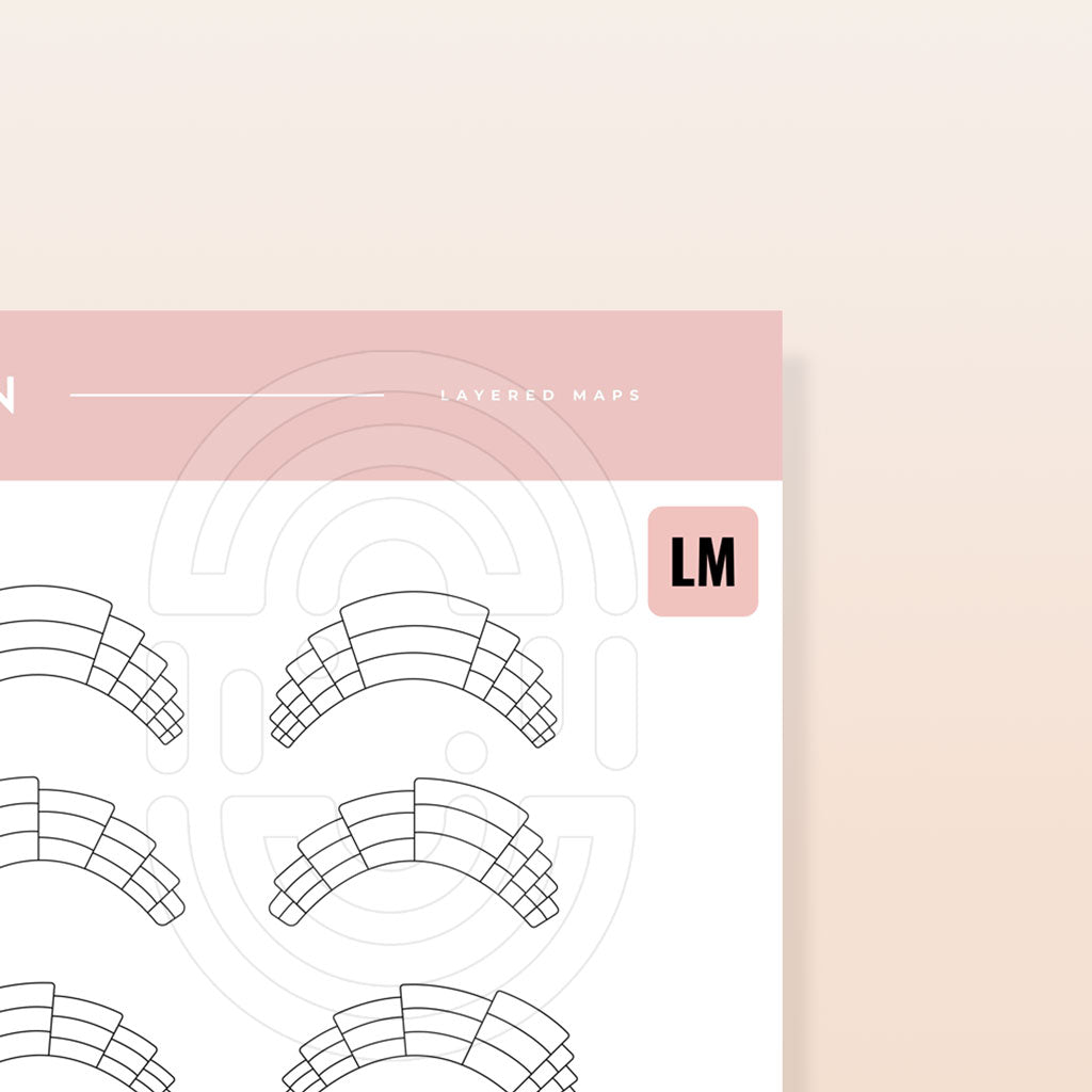 Layered Maps - Digital Lash Maps – Maven Artistry