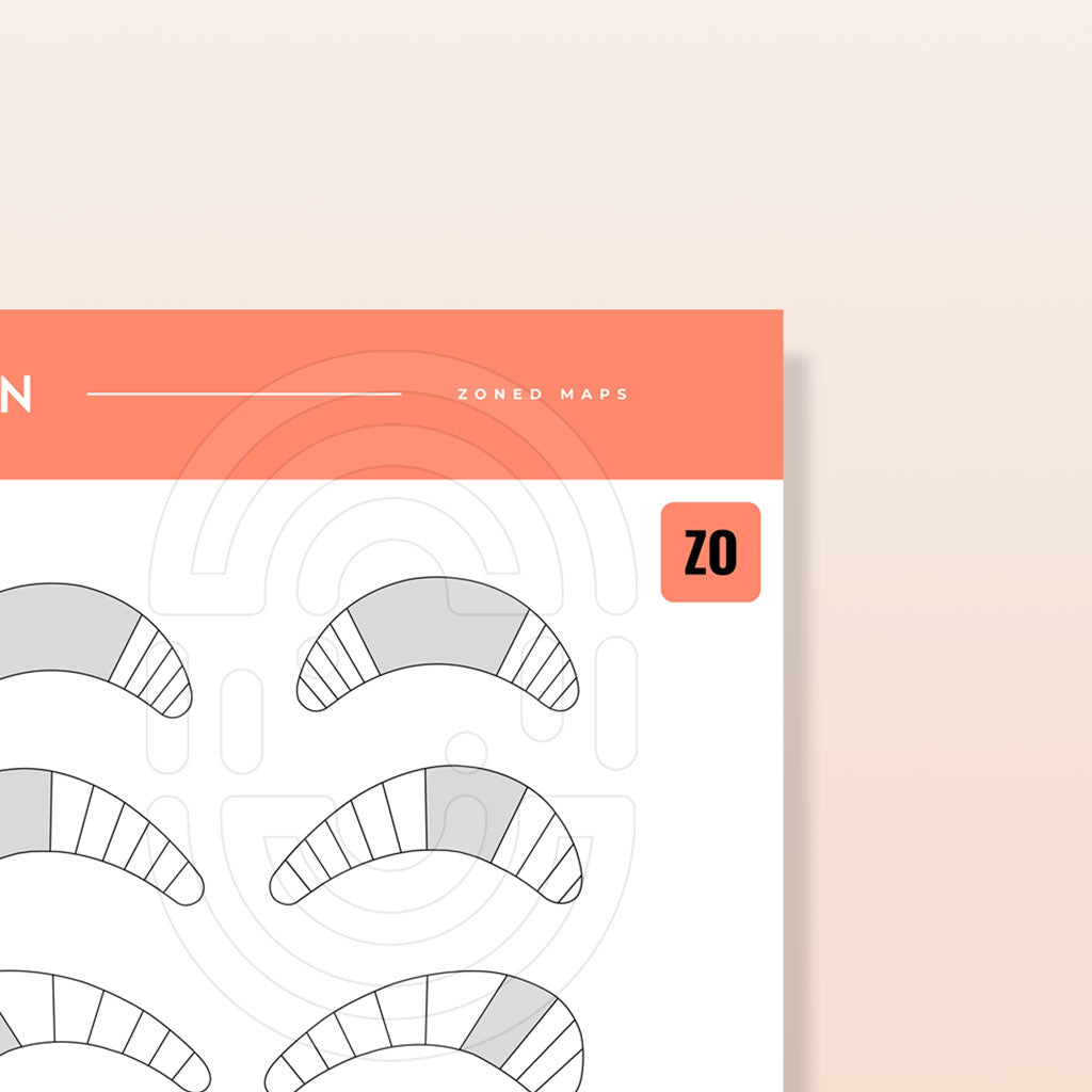 Zoned Maps - Digital Lash Maps – Maven Artistry
